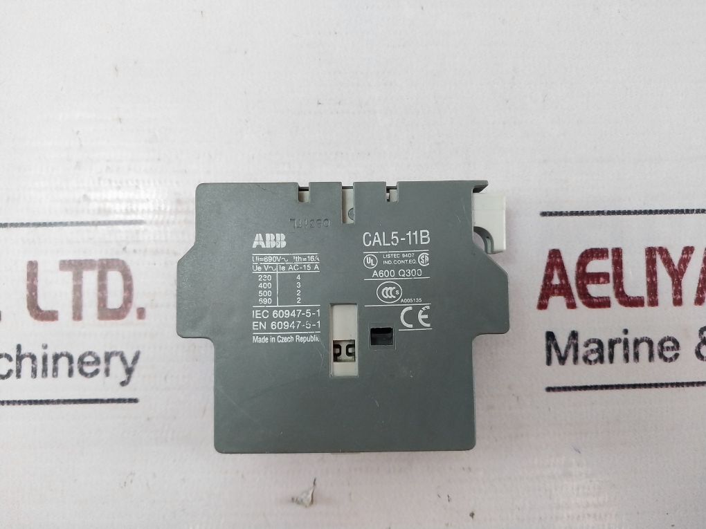 Abb Cal5-11B Thermal Overload Relay – Aeliya Marine Tech®