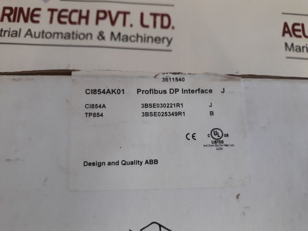 Abb Ci854A 3Bse030220R1 Profibus Interface Module – Aeliya Marine Tech®