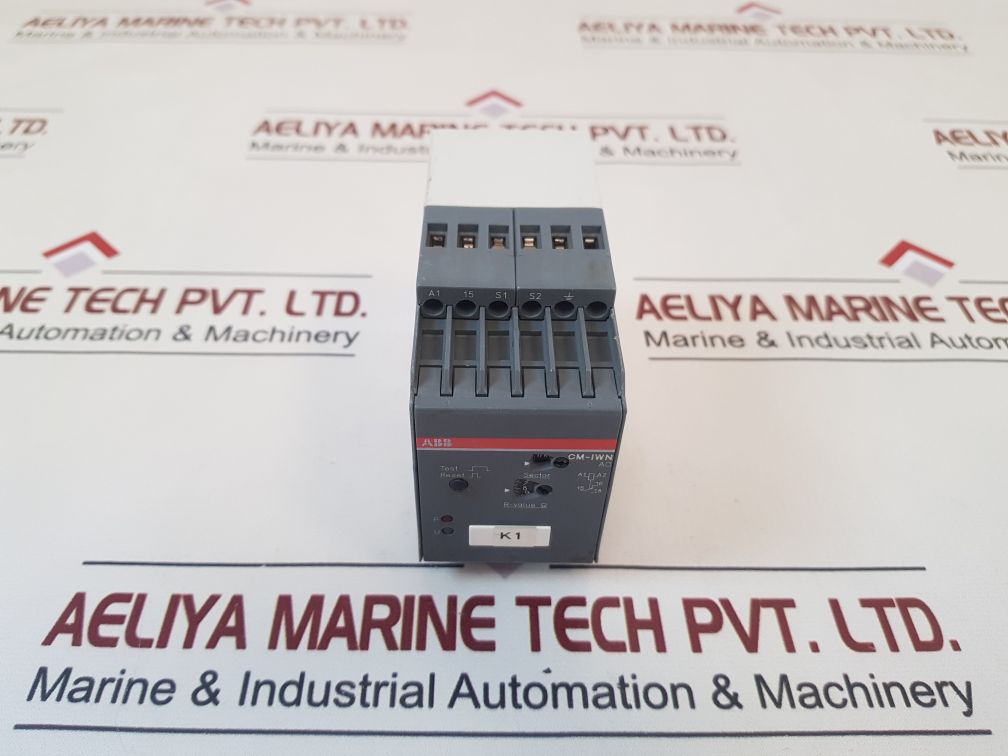Abb Cm-iwn Earth-leakage Monitoring Relay – Aeliya Marine Tech