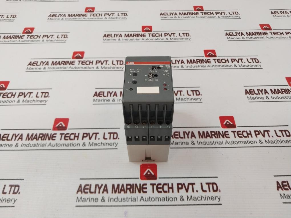 Abb Cm-iwn Earth-leakage Monitoring Relay 1Svr450065R0000 – Aeliya ...