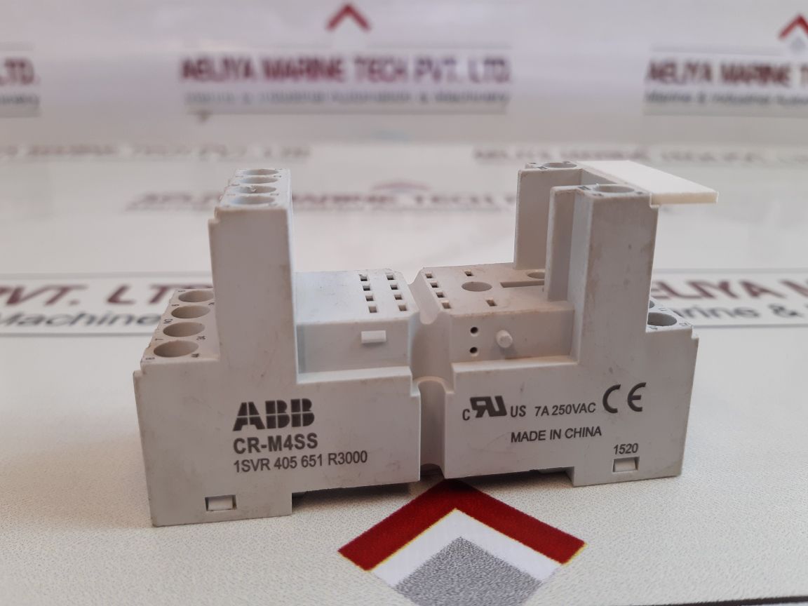 Abb Cr-m4Ss Relay Socket – Aeliya Marine Tech