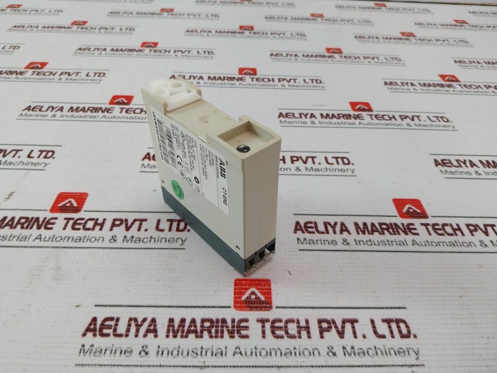 Abb Ct-ere Time Relay On-delay 3A 220-240V 50/60Hz – Aeliya Marine Tech®