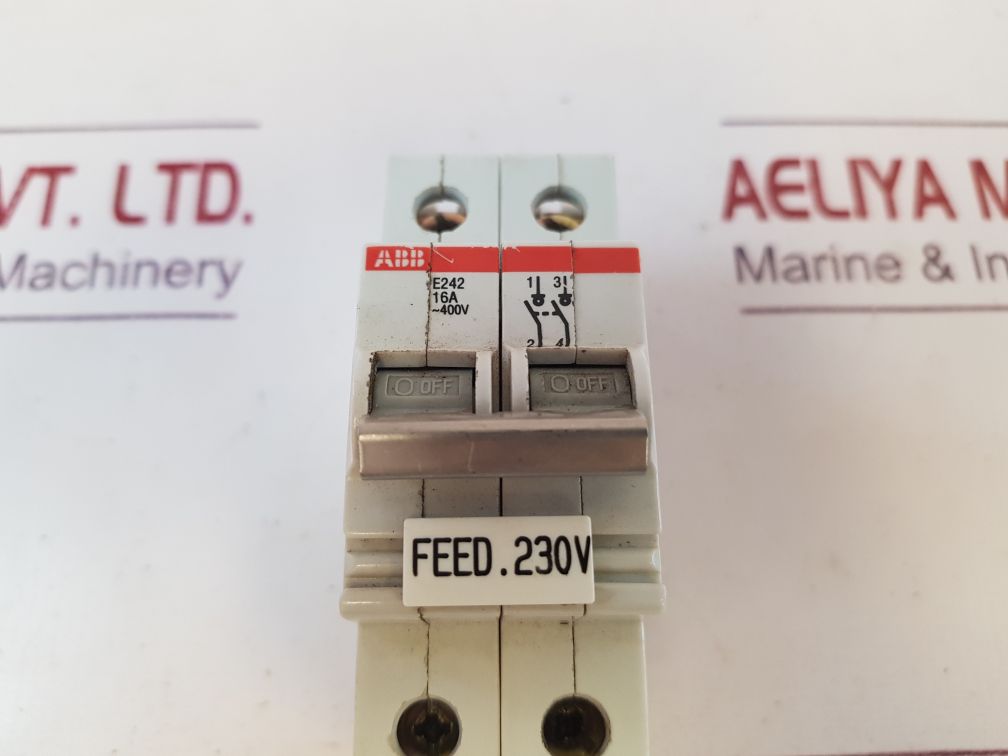 Abb E242 16A Disconnect Switch – Aeliya Marine Tech