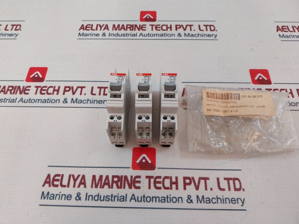 Abb E 259 R 11 Installation Relay 250V – Aeliya Marine Tech