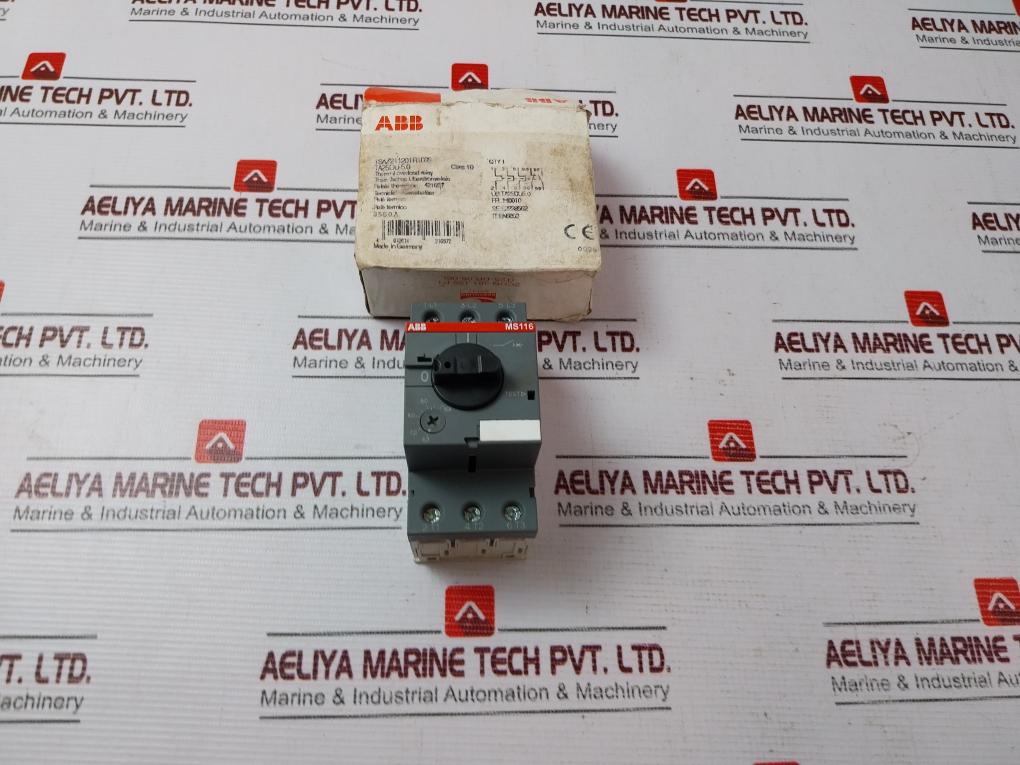 Abb Ms116-10 Manual Motor Starter 1Sam250000R1010 – Aeliya Marine Tech