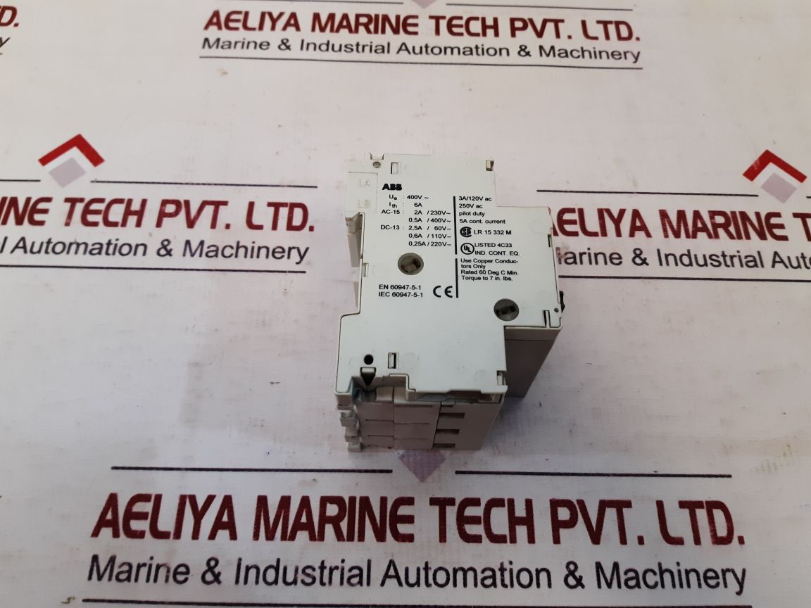 Abb ms 325 manual motor starter 4.0 to 6.3a – Aeliya Marine Tech