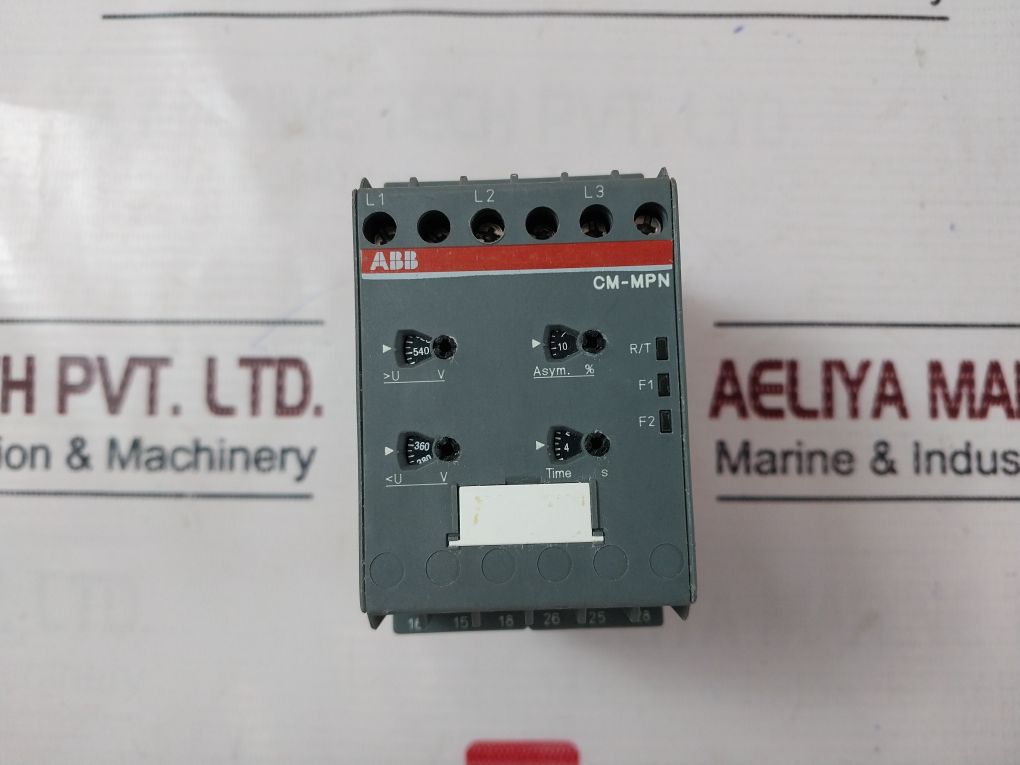 Abb Multi-function Monitor Cm-mpn.52 3 Phase Rms Monitor Relay – Aeliya Marine Tech