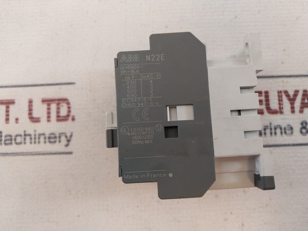 Abb N22E Contactor Relay 220V 60Hz – Aeliya Marine Tech