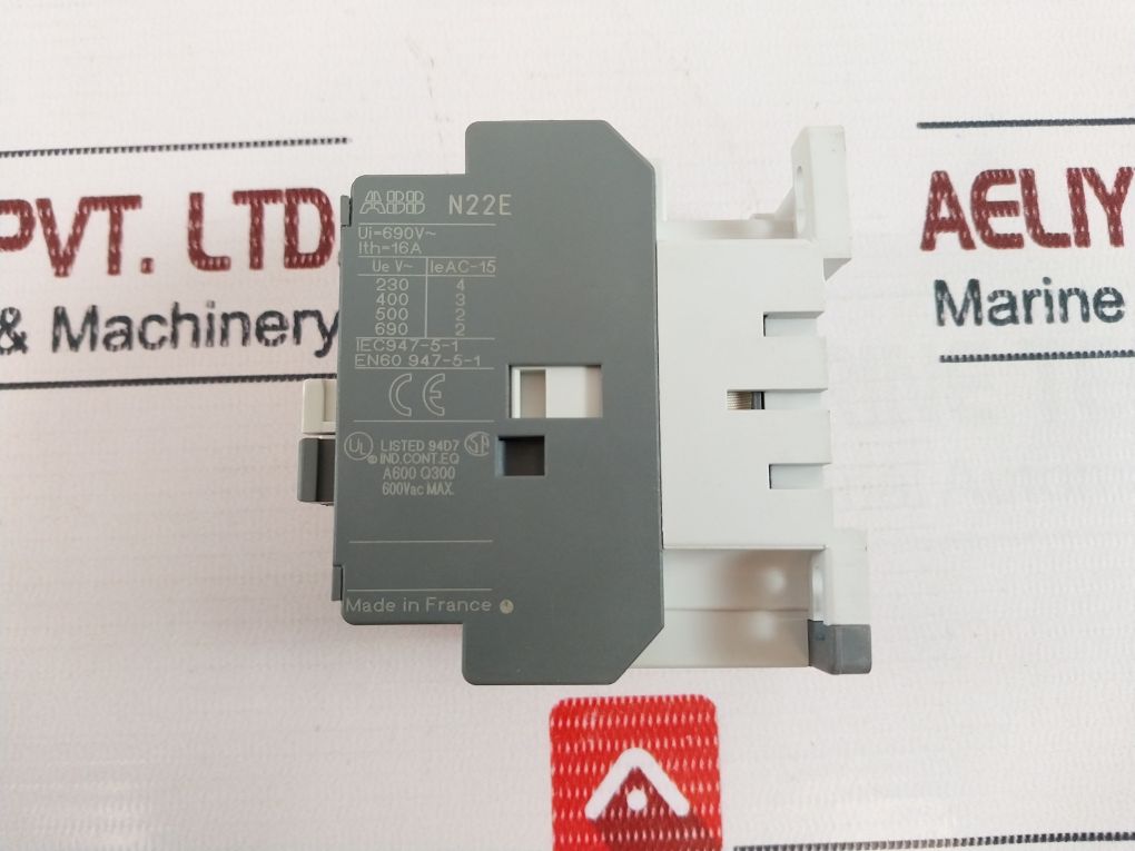 Abb N22E Contactor Relay 690V~ 16A – Aeliya Marine Tech