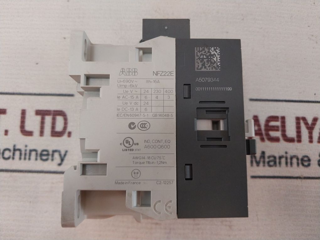 Abb Nfz22E-21 Contactor Relay – Aeliya Marine Tech