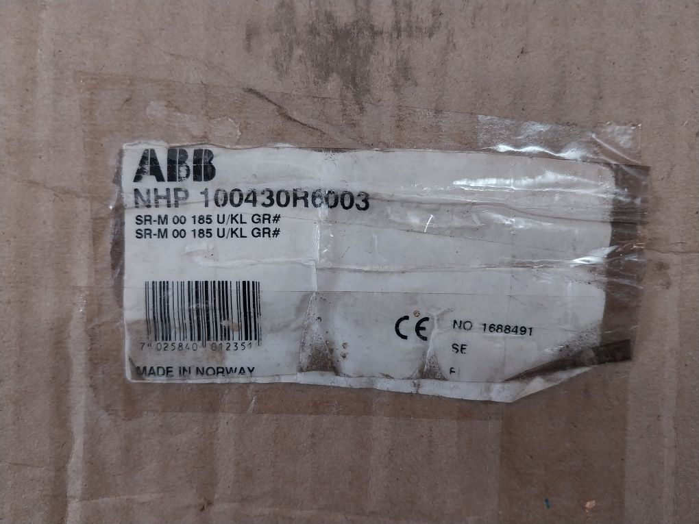 Abb Nhp Sr-m 00 Switch – Aeliya Marine Tech