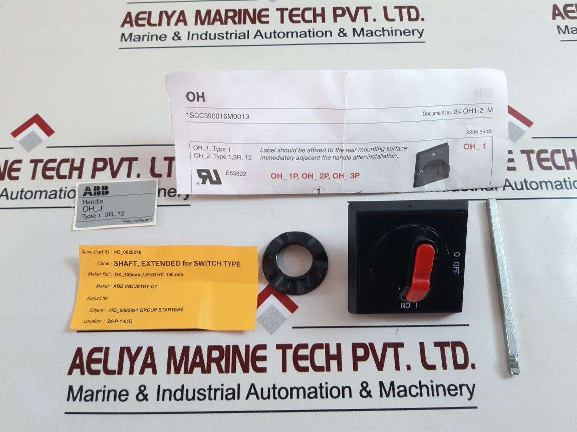 Abb Oh_J Handle Type 1,3R, 12 Set – Aeliya Marine Tech
