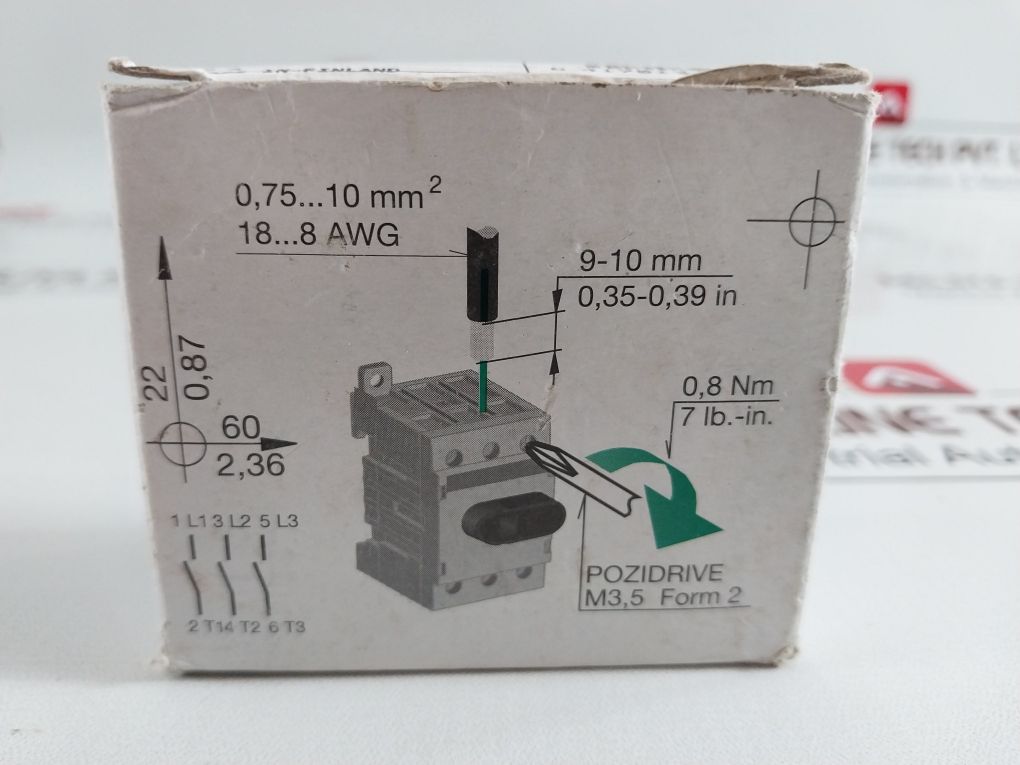 Abb Ot16F3 Switch-disconnector – Aeliya Marine Tech