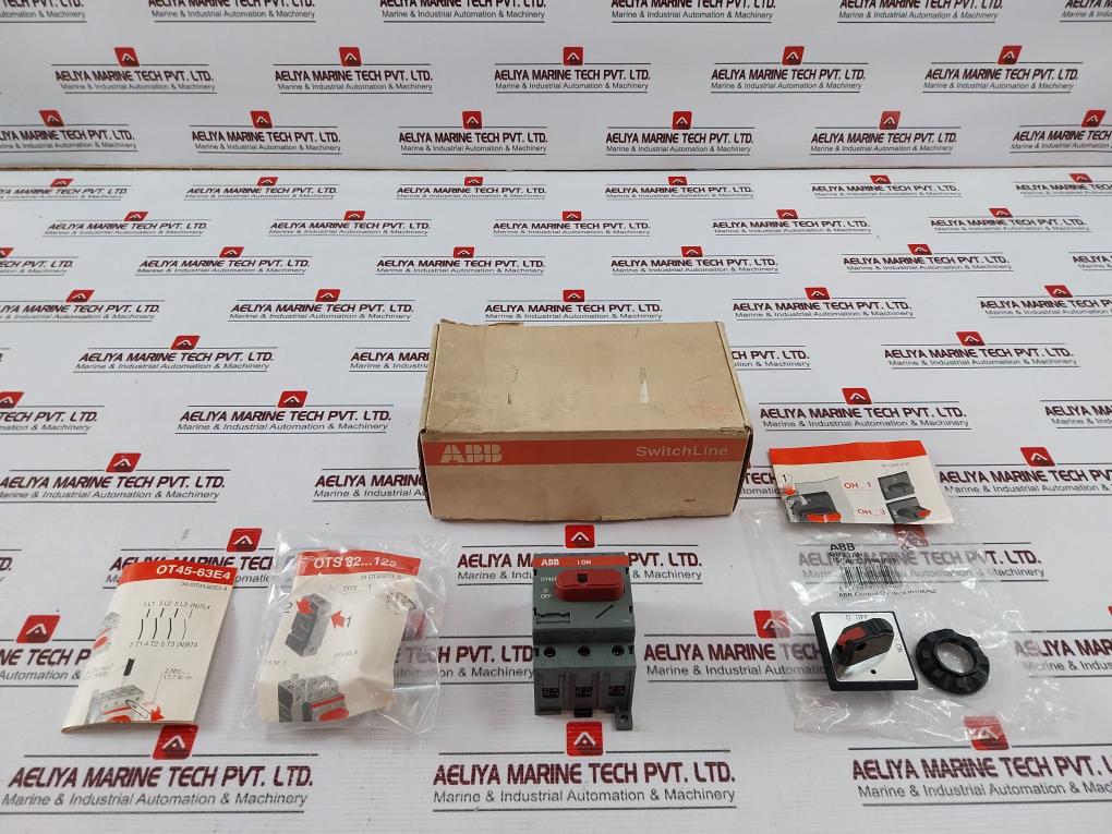 Abb Ot45E3 Disconnect Switch Set 600Vac 60A – Aeliya Marine Tech