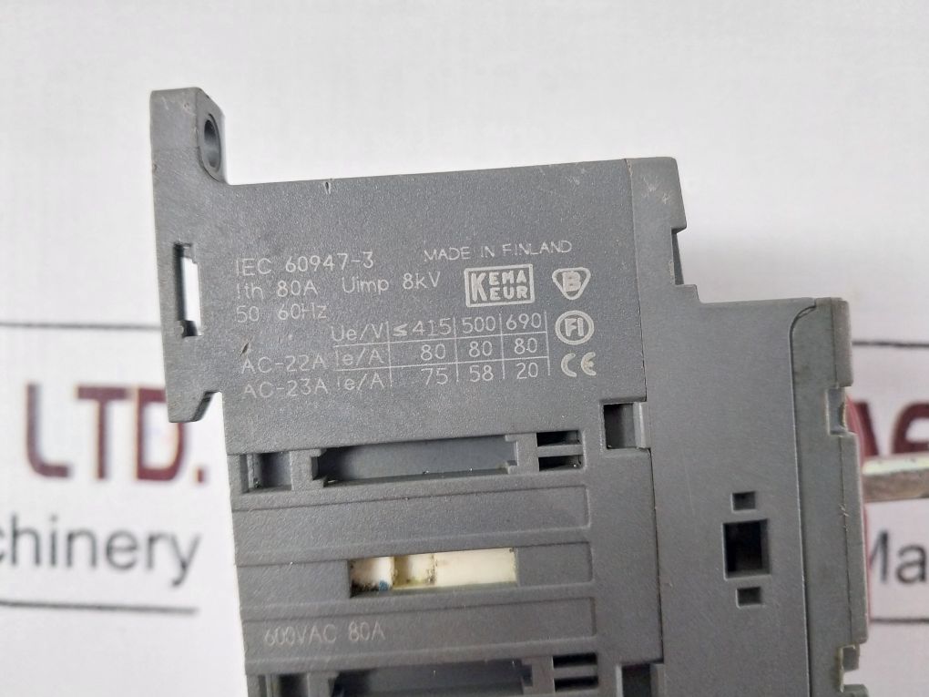 Abb Ot63E3 Disconnect Switch – Aeliya Marine Tech