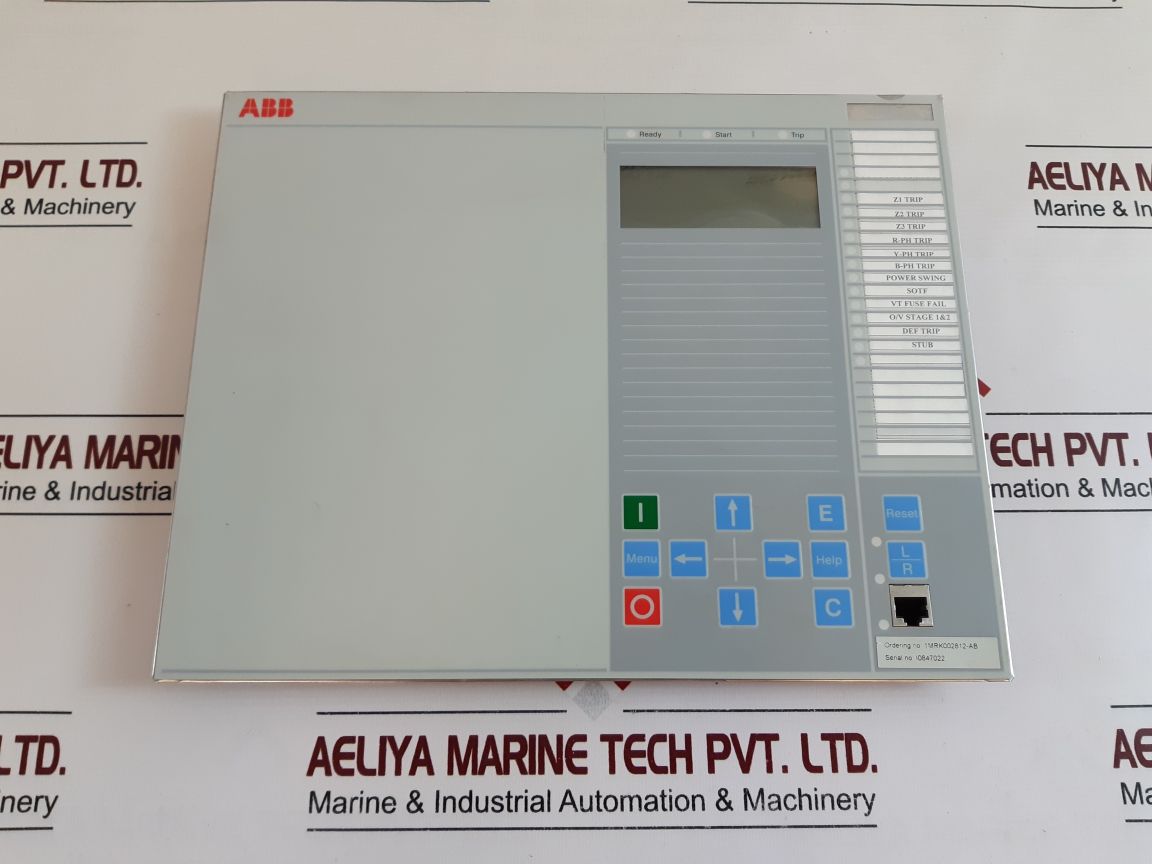 Abb Rel670 Display Panel 1Mrk000008-pb – Aeliya Marine Tech