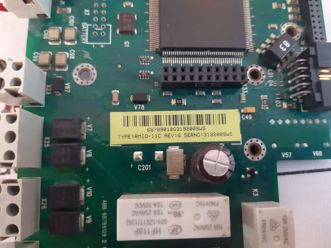 Abb Rmio-11C Rev: G Series Control Board – Aeliya Marine Tech