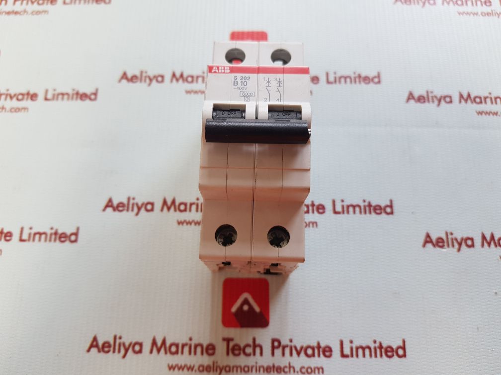 Abb S202 B10 Circuit Breaker 400V Ac 2-pole – Aeliya Marine Tech