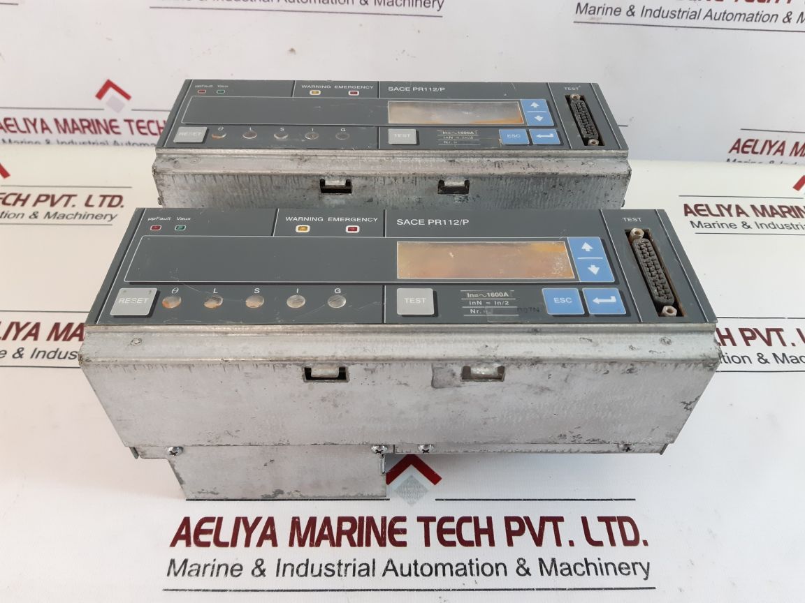 Abb Sace Pr112/P Trip Unit 1600A – Aeliya Marine Tech