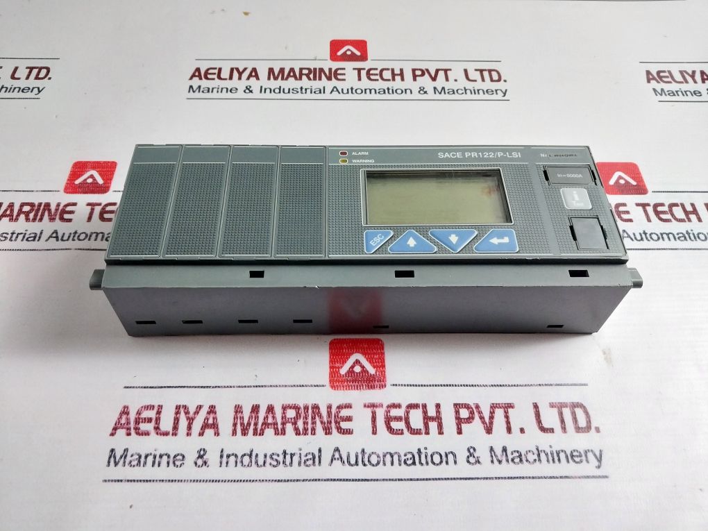 Abb Sace Pr122/P-lsi Circuit Breaker Trip Unit 5000A Re0676 L2306 ...