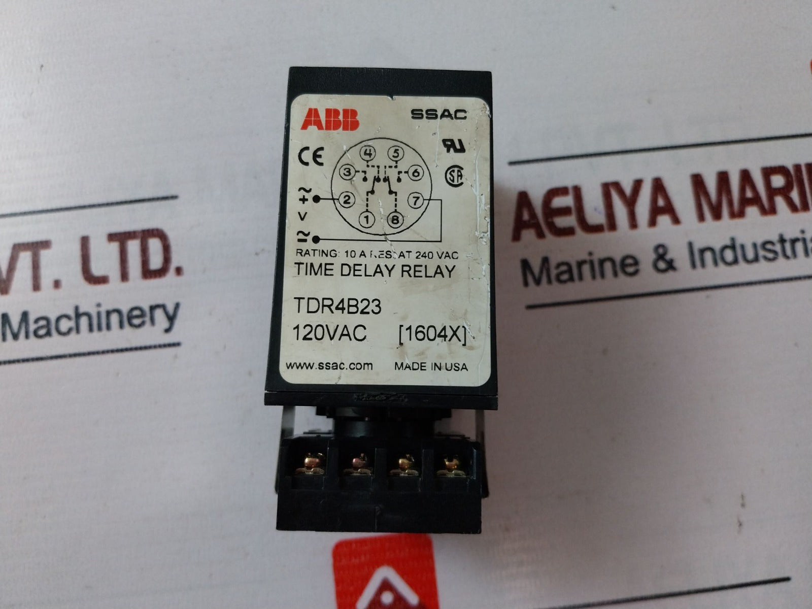 Abb Tdr4B23 Time Delay Relay 10A Res. At 240 Vac – Aeliya Marine Tech