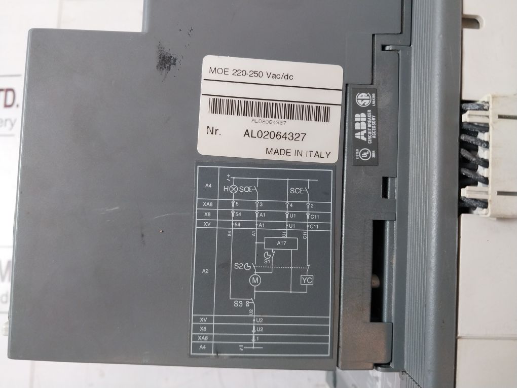 Abb Sace Tmax T5N 400 Circuit Breaker Accessory – Aeliya Marine Tech®