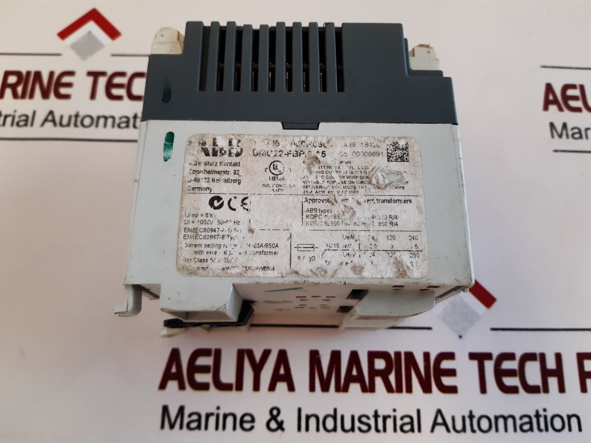 Abb Umc22 Motor Controller – Aeliya Marine Tech