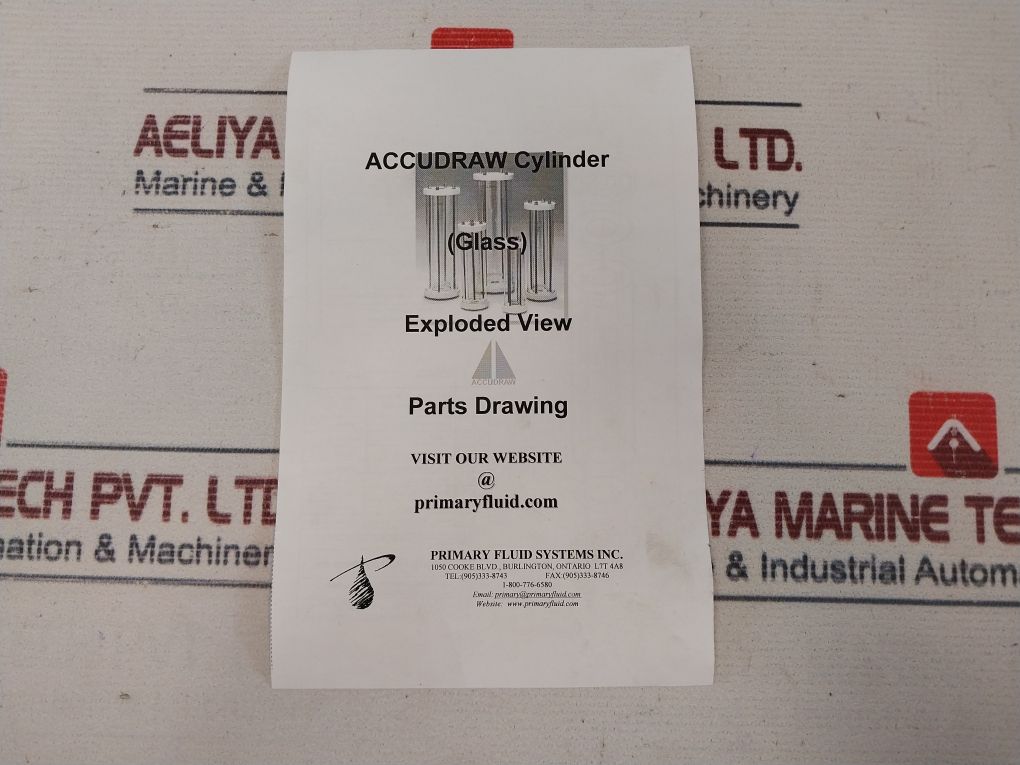 Accudraw Acs#2-1000Gsv Calibration Cylinder – Aeliya Marine Tech®