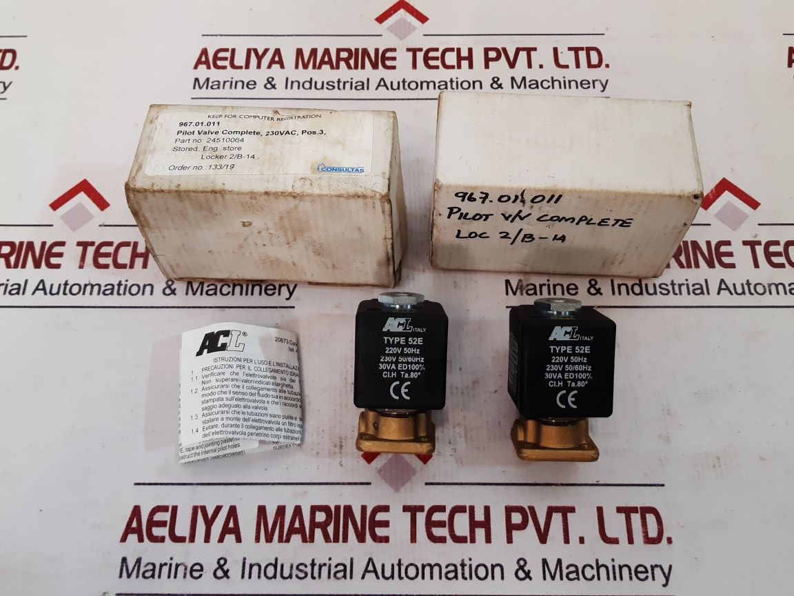 Acl Pilot Valve 52E – Aeliya Marine Tech
