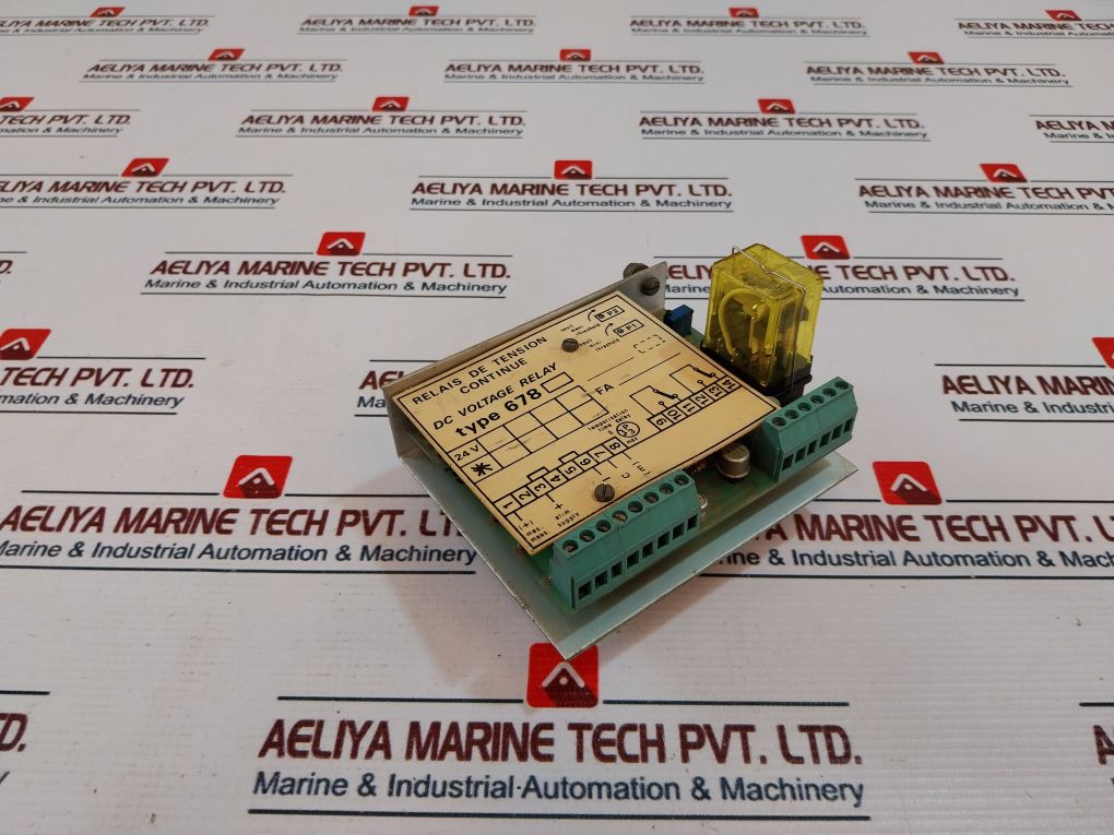 Aees 678 Dc Voltage Relay 24V – Aeliya Marine Tech