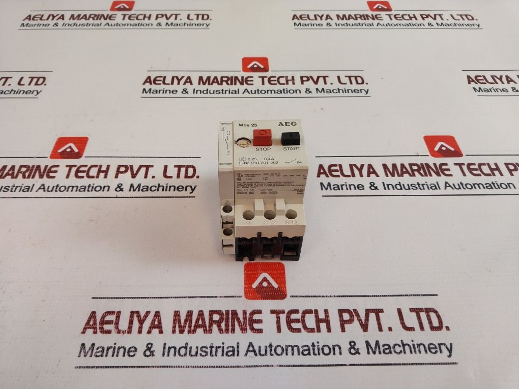 Aeg Mbs 25 Motor Starter Circuit Breaker – Aeliya Marine Tech