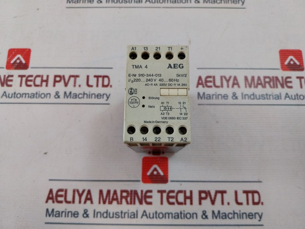 Aeg Tma 4 Protection Relay 4A 220V – Aeliya Marine Tech
