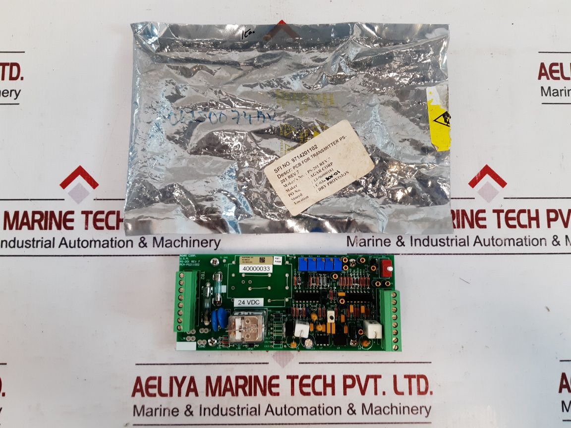 Agar Ps-201 Rev.7 Pcb For Transmitter – Aeliya Marine Tech