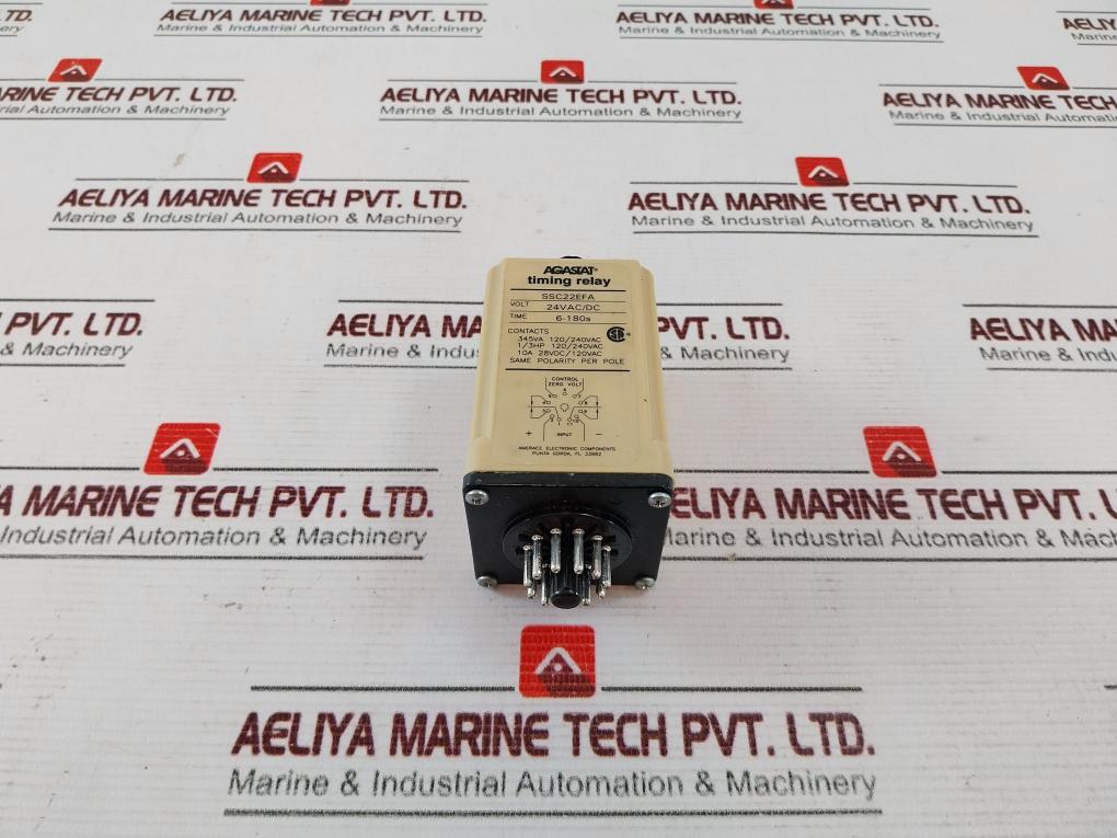 Agastat Ssc22Efa Timing Relay 24Vac/Dc – Aeliya Marine Tech