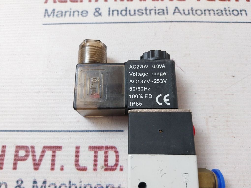 Airtac 4V220-08 Solenoid Valve – Aeliya Marine Tech®