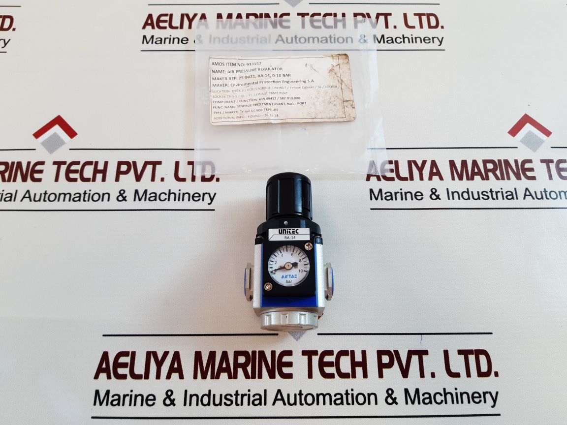 Airtac Ra-14 Air Pressure Regulator – Aeliya Marine Tech