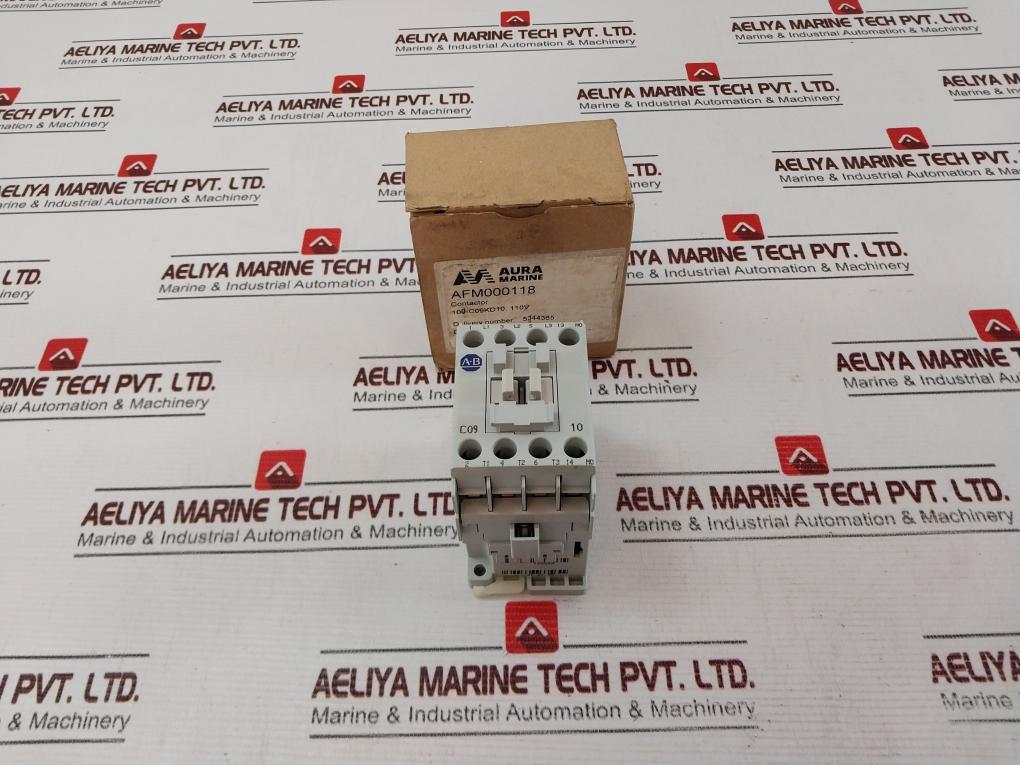 Allen-bradley 100-c09*10 Contactor Ser A 110V 50/60Hz – Aeliya Marine Tech