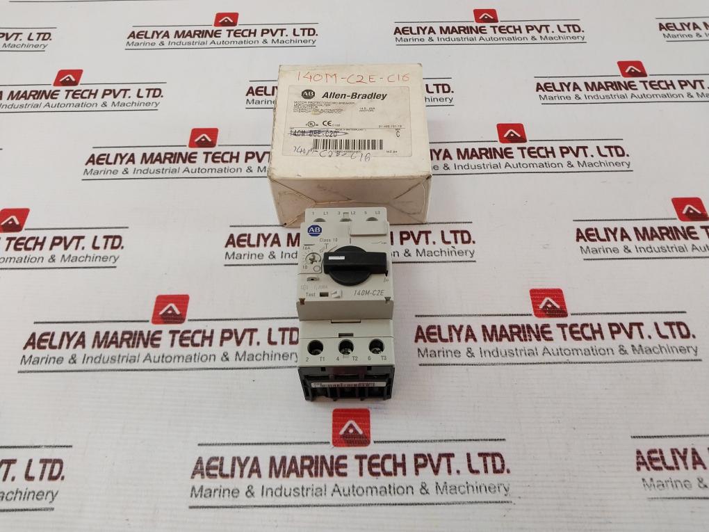 Allen-bradley 140M-c2E-c16 Motor Protection Circuit Breaker 208A Ser C ...