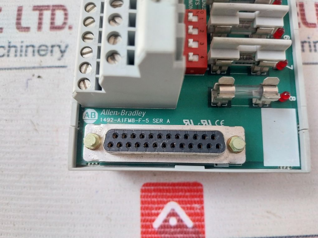 Allen-bradley 1492-aifm8-f-5 Fusible Analog Interface Module – Aeliya ...