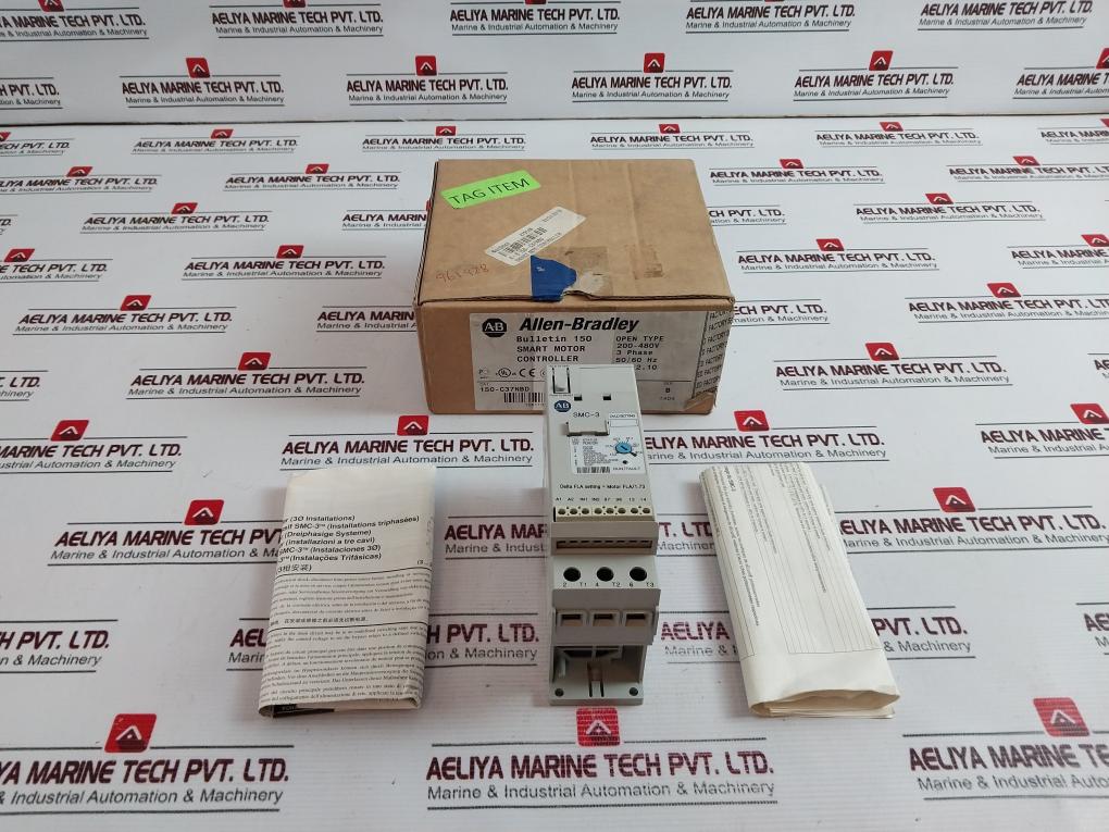 Allen-bradley 150-c37Nbd Smart Motor Controller Smc-3 – Aeliya Marine Tech
