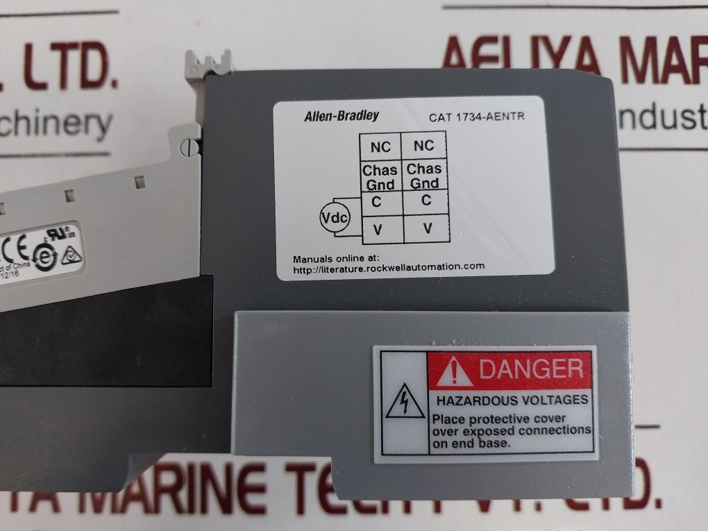 Allen-bradley 1734-aentr Point I/O Dual Port Network/ Ethernet/Ip ...