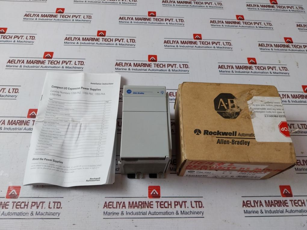 Allen-bradley 1769-pa2 Ser A Compact I/O Power Supply Rev 3 250V ...