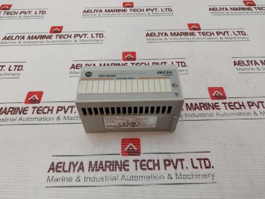 Allen-bradley 1794-ie12 Flex I/O Analog Input Module 24V Dc 30Ma ...