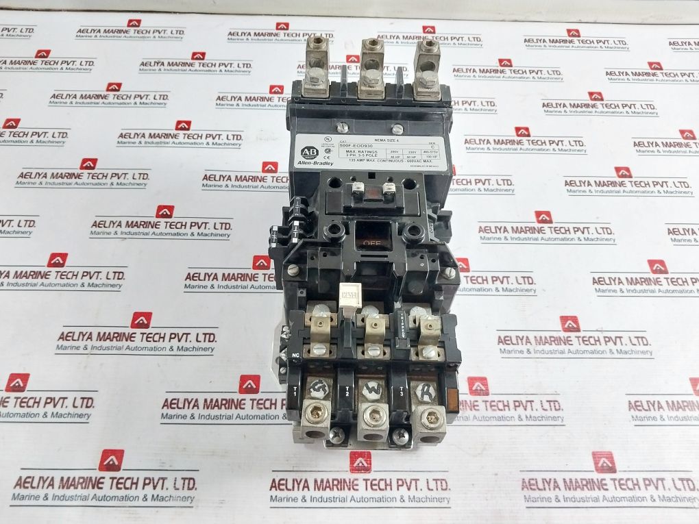 Allen-bradley 500F-eod930 Nema Size 4 Starter 460-575V 100Hp – Aeliya ...