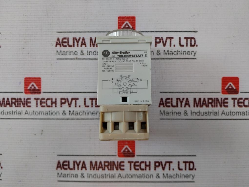 Allen-bradley 700-hrm12Ta17 Timing Relay 250Vac – Aeliya Marine Tech