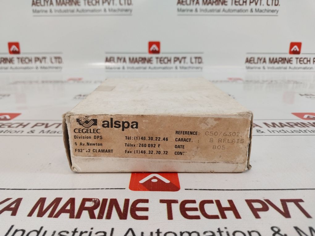 Alspa/Cegelec 6302 250V 3A Module – Aeliya Marine Tech