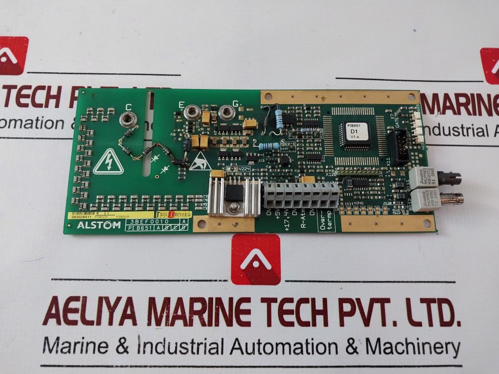 Alstom Pib651A 3Bef0010 A Circuit Board V1.6 – Aeliya Marine Tech