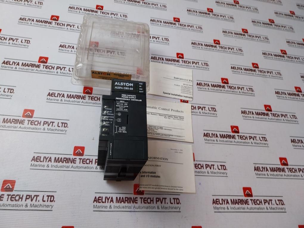 Alstom Alspa C80-35 Programmable Controller – Aeliya Marine Tech