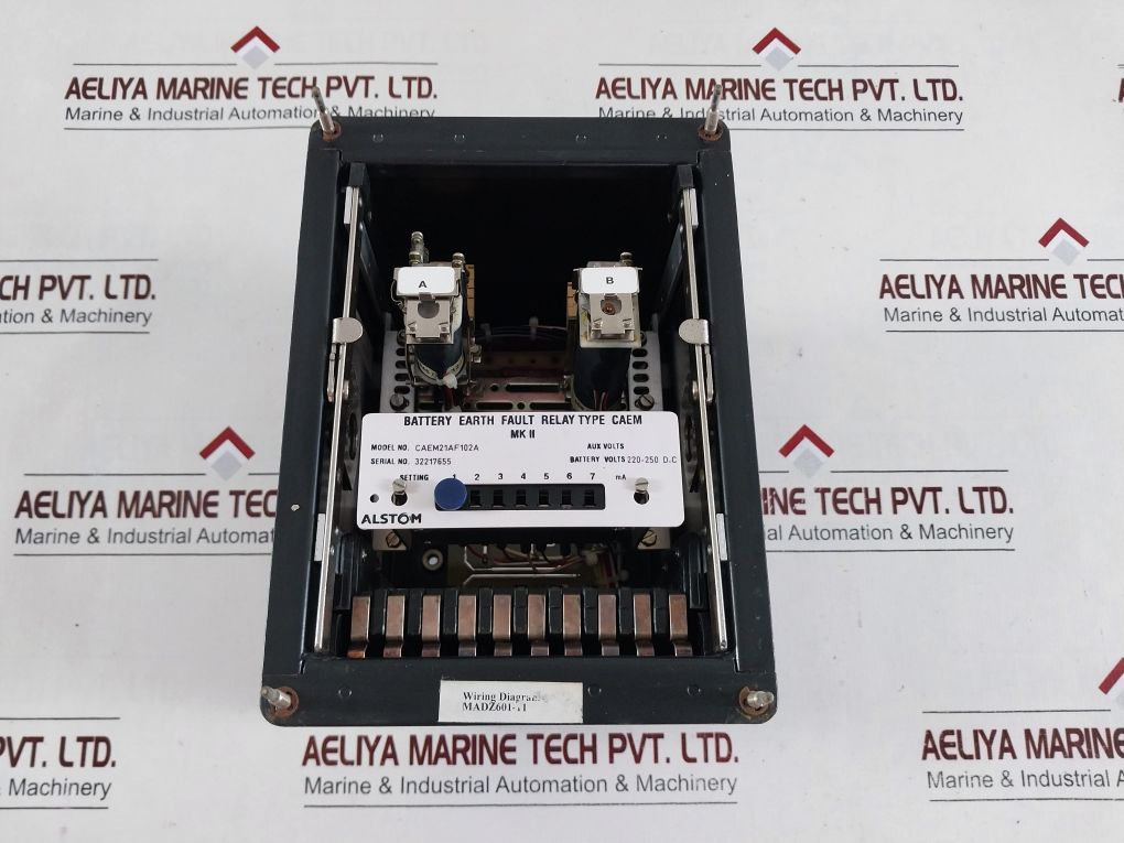 Alstom Caem21Af102A Battery Earth Fault Relay Caem – Aeliya Marine Tech