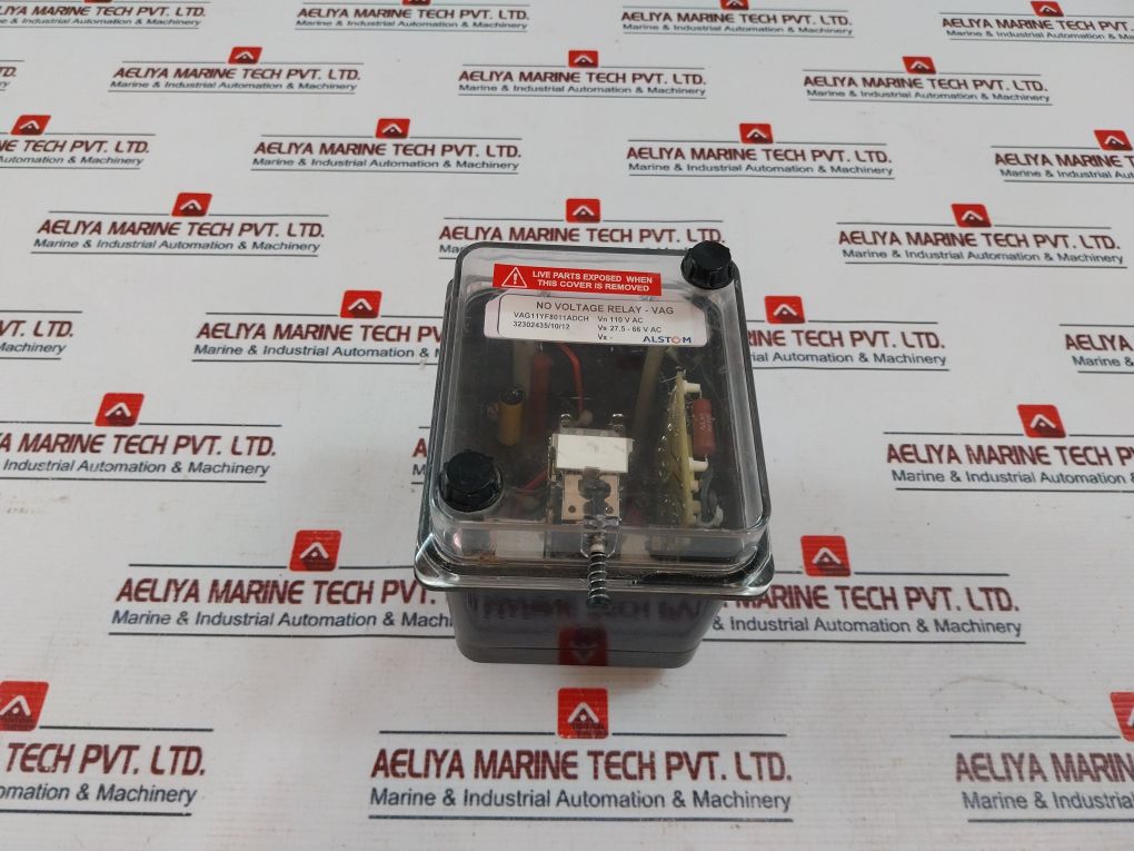 Alstom Vag11Yf8011Adch No Voltage Relay 110Vac – Aeliya Marine Tech